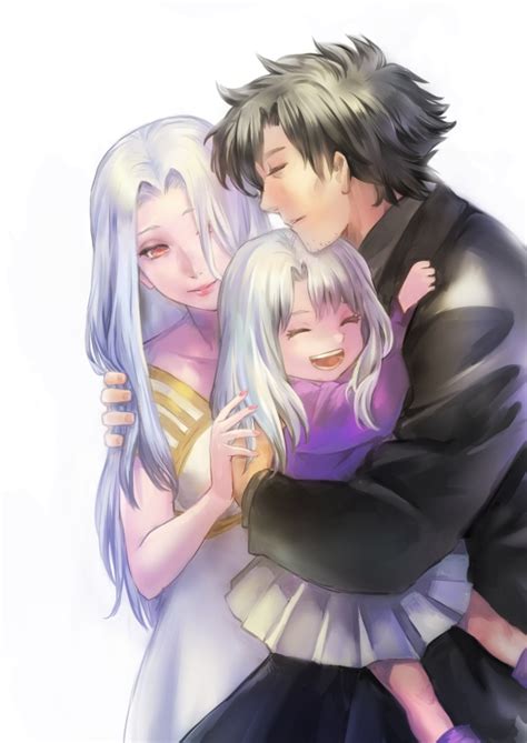 Illyasviel Von Einzbern Emiya Kiritsugu Irisviel Von Einzbern And