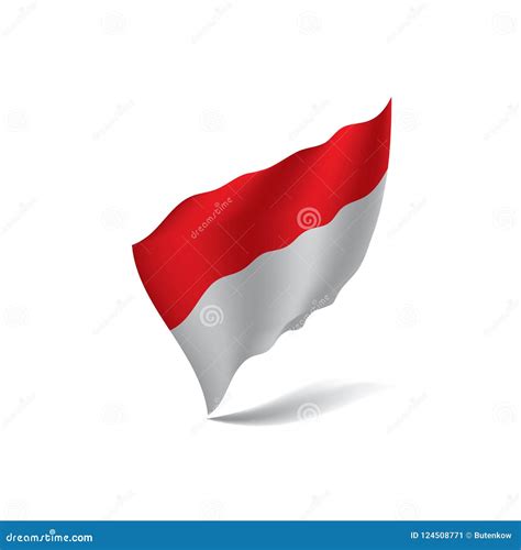 Bandera De Indonesia Ejemplo Del Vector Ilustraci N Del Vector