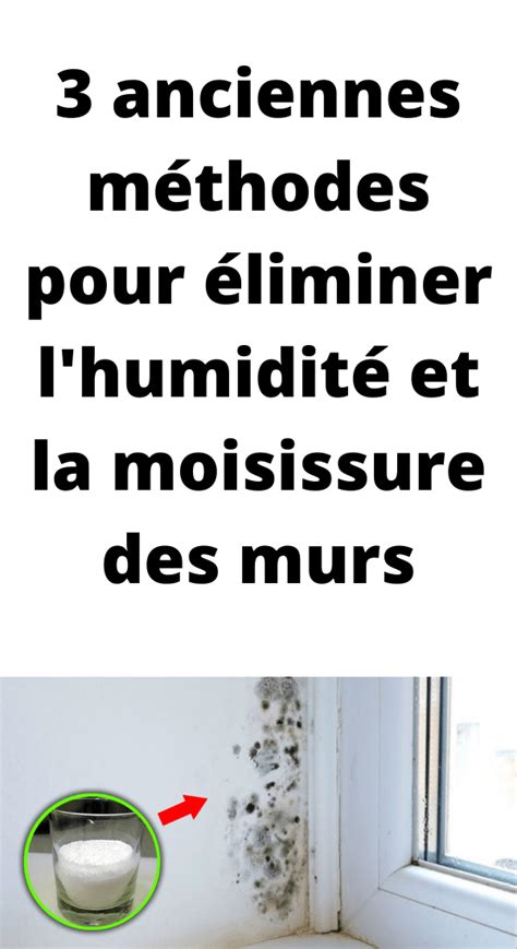 Anciennes M Thodes Pour Liminer Lhumidit Et La Moisissure Des Murs