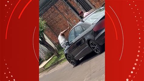V Deo Dois Homens Espancam Mulher A Pauladas Em Caxias No Ma