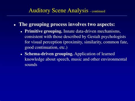 ppt monaural speech segregation representation pitch and amplitude modulation powerpoint