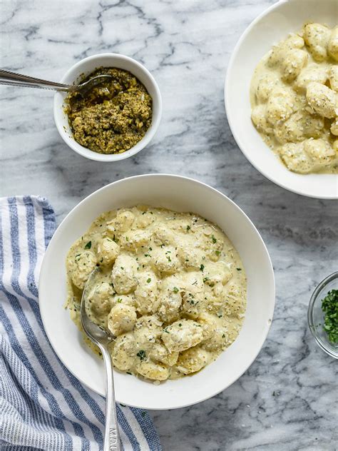 Creamy Pesto Gnocchi Recipe How To Cook Pesto Gnocchi Eatwell