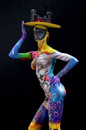 Dazzling Art Struts The Stage At World Bodypainting Festival Body Art