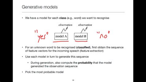 module 8 speech recognition the hidden markov model