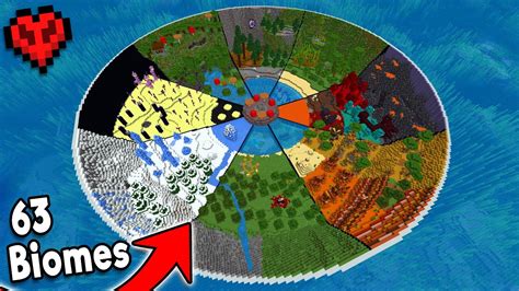 I Rebuilt EVERY Biome In Hardcore Minecraft YouTube