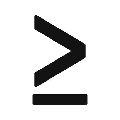 Greater Than Less Than Equal To Symbols