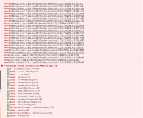 Type Error Unhandled Promise Rejection Error When Navigating