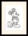 Disney Mickey Mouse Sketched Single Memorabilia Print Reviews