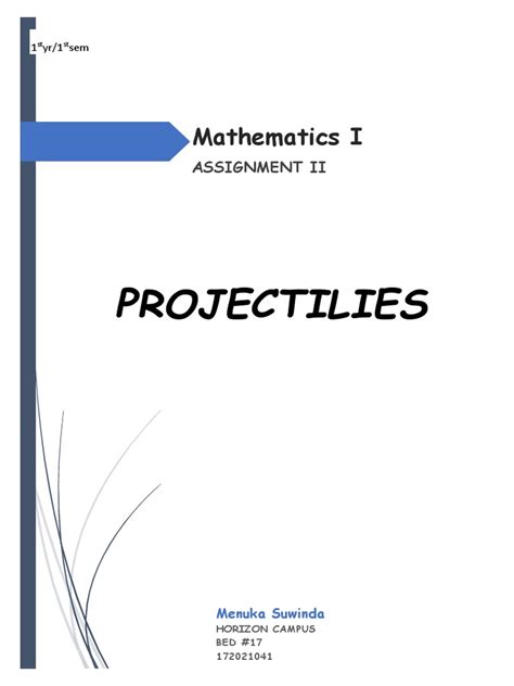 maths projectiles pdf euclidean vector acceleration