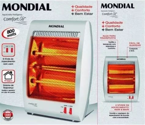 Aquecedor De Ar Portátil Mondial Elétrico 110volts Parcelamento sem juros