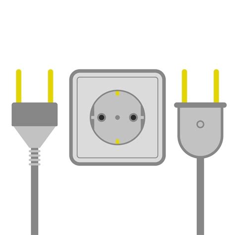 Premium Vector Socket Plug Icons