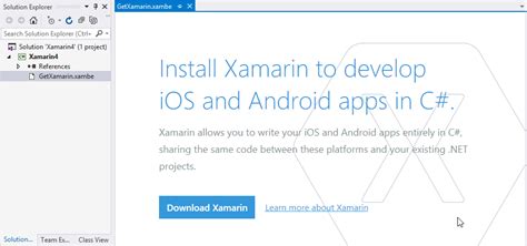 Installing Xamarin For Visual Studio 2015 Preview