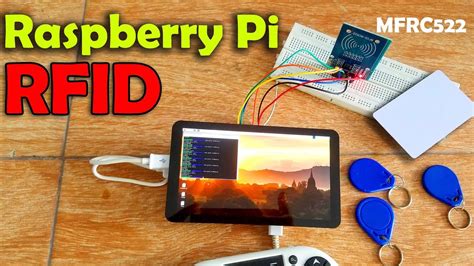 Raspberry Pi Rfid Mfrc Nfc Reader Tags Scanner Python Code Youtube