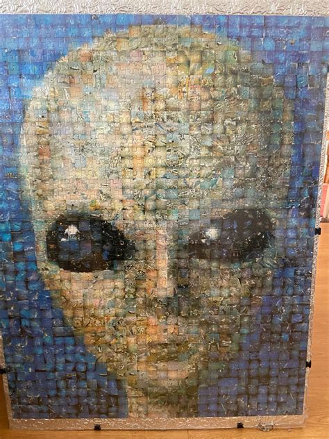 Photomosaics Alien Encounter 1000pc Made A Long Long Time Ago I Put