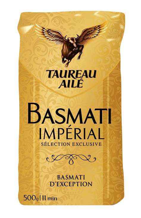 Le Riz Basmati Impérial Riz Parfumé Taureau Ailé