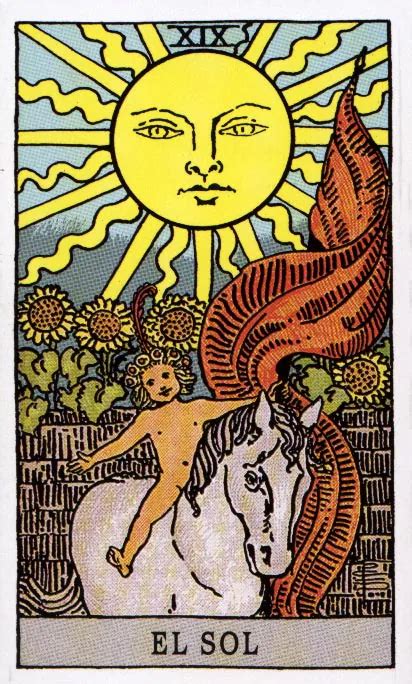 Significado De Las Cartas Del Tarot El Sol Mujerhoy