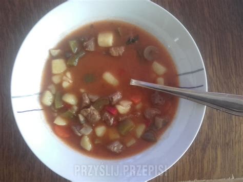 Zupa Gulaszowa Przepis PrzyslijPrzepis Pl