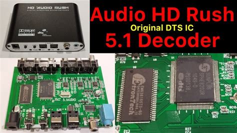 Audio Hd Rush Digital Sound Decoder Converter Optical Spdif Coaxial