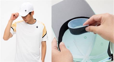 猛暑の季節 テニスプレー時の暑さ対策にルコックスポルティフよりテニスプレーヤーの声から生まれたおでこを冷やしながら快適にプレーできる