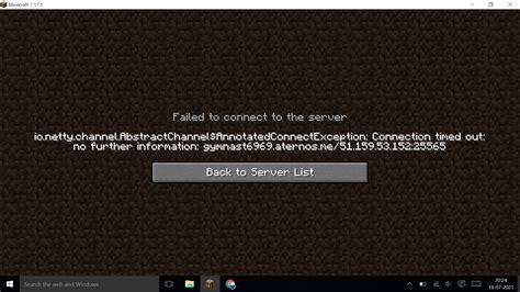 Can T Connect To Friends Server Server Aternos Community