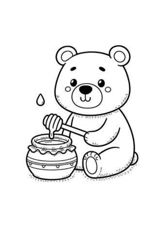 Dibujos De Osos Para Colorear Dale Color Ahora
