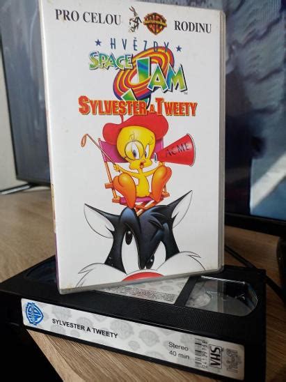 VHS Hvězdy Space Jam Sylvester a tweety animované Aukro