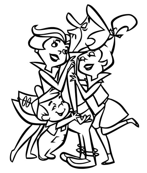 The Jetsons Wallpaper The Jetsons Jetsons Coloring Page 3