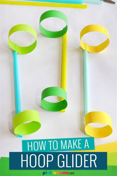 How To Make A Hoop Glider With Experimentary Picklebums Science