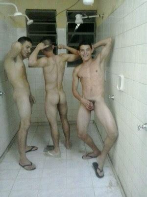 Exhibitionist Soccer Lads Flashing Big Cocks In Showers My Own