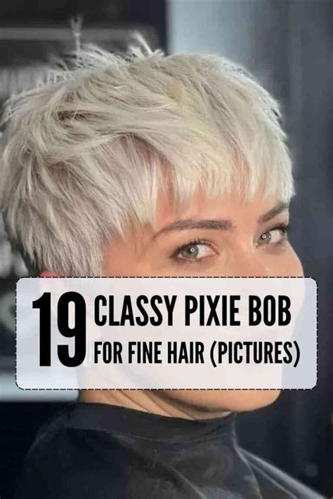 19 Classy Pixie Bob Haircuts For Fine Hair Short Spiked Hair Pixie