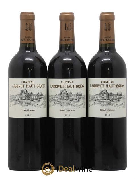 Acheter Château Larrivet Haut Brion 2012 lot 8481