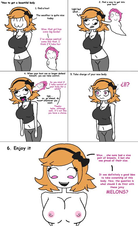 Rule 34 Big Breasts Blonde Hair Breasts Comic Derpina Edit Female Ghost Ghost Girl Large Meme