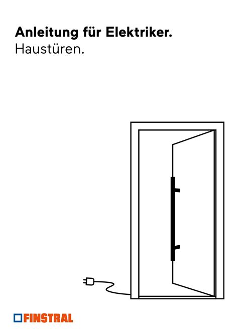 Anleitung F R Elektriker Haust Ren By Finstral Ag Issuu