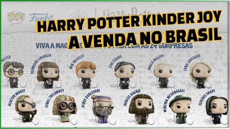 HARRY POTTER KINDER JOY A VENDA NO BRASIL YouTube