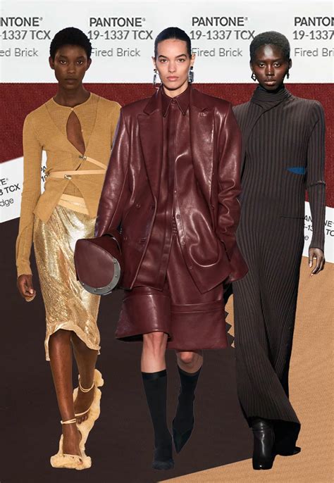Trendfarben im Herbst Winter wichtigsten Farben für Saison