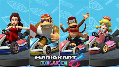 Mario Kart Deluxe Wave All New Characters Pauline Funky
