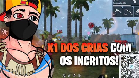 Freefire Ao Vivo X Dos Cria Ao Vivo Ff Live Jogando