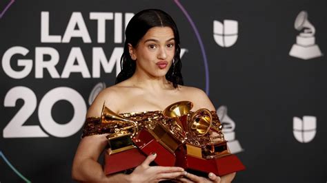 Rosalía gana el Grammy latino a mejor álbum del año por Motomami El