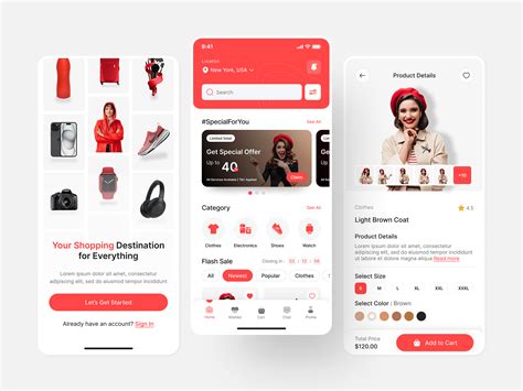E Commerce App Multi Vendor E Commerce App UIUX On Behance