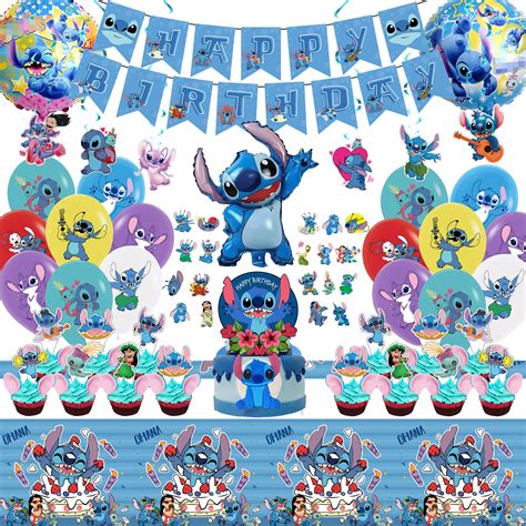 Buy 108 Pcs Lilo And Stitch Party Supplies Lilo And Stitch Birthday