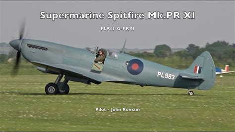 Supermarine Spitfire Mk PR XI PL983 G PRXI YouTube