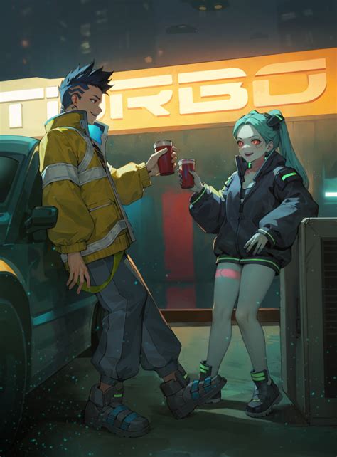 David Martinez Edgerunners Rebecca Edgerunners Cyberpunk