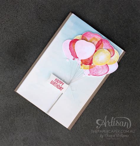 Balloon Builders And Birthdays The Paper Caper Paper Crafts Cards