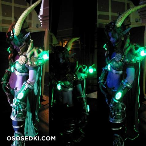 Изера Создание костюма World of Warcraft Ysera Creation naked