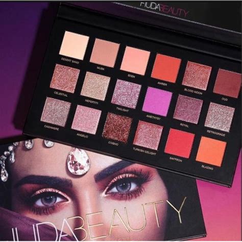 Paleta De Sombras Desert Dusk Palette Hudabeauty HD0027 Shopee Brasil