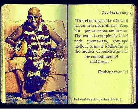 Guruvani SRI SRIMAD GOUR GOVINDA SWAMI MAHARAJ