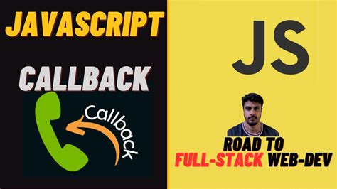 javascript callbacks explained in 5 mins youtube