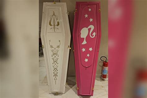Caixão da Barbie Funerária do interior de SP vende urna inspirada na
