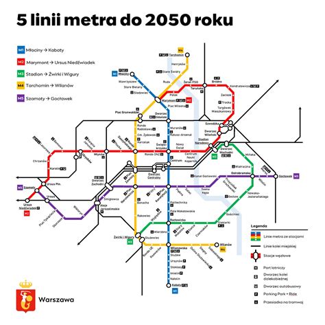 Są ambitne plany rozbudowy 2 linia metra w Warszawie m in do Ursusa