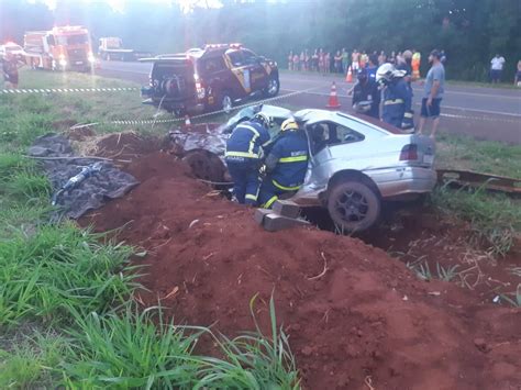 Uma Pessoa Morre E Duas Ficam Gravemente Feridas Em Acidente Na BR 369